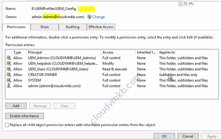Install & configure UEM9.5 step by step – CLOUD VM Knowledge Base
